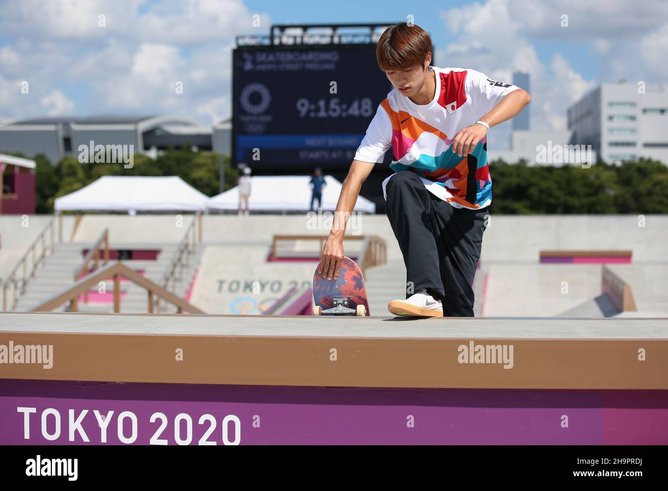 JULY 25th, 2021 - TOKYO, JAPAN: HORIGOME Yuto of Japan in action during ...