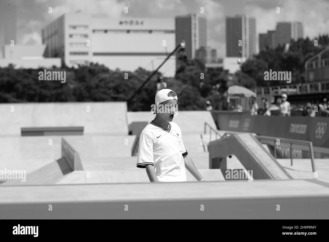July 25th 2021 Tokyo Japan Xxx In Action During The Skateboarding Mens Street Prelims At 3220