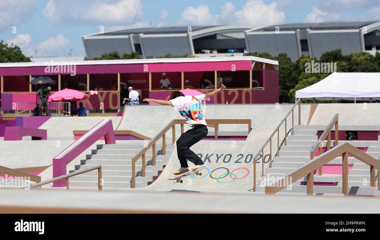 JULY 25th, 2021 - TOKYO, JAPAN: HORIGOME Yuto of Japan in action during ...