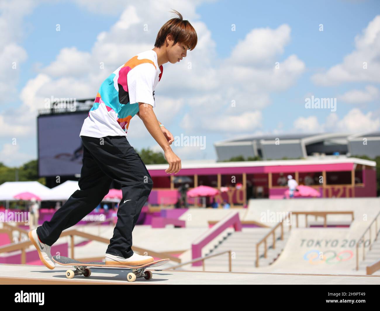 JULY 25th, 2021 - TOKYO, JAPAN: HORIGOME Yuto of Japan in action during ...