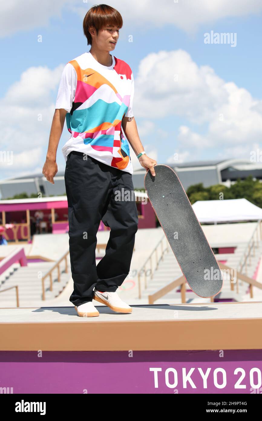 JULY 25th, 2021 - TOKYO, JAPAN: HORIGOME Yuto of Japan in action during ...