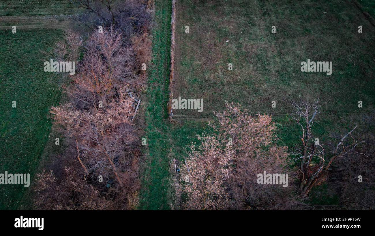 Agricultural Fields in Rural in Wisconsin Stock Photo - Alamy