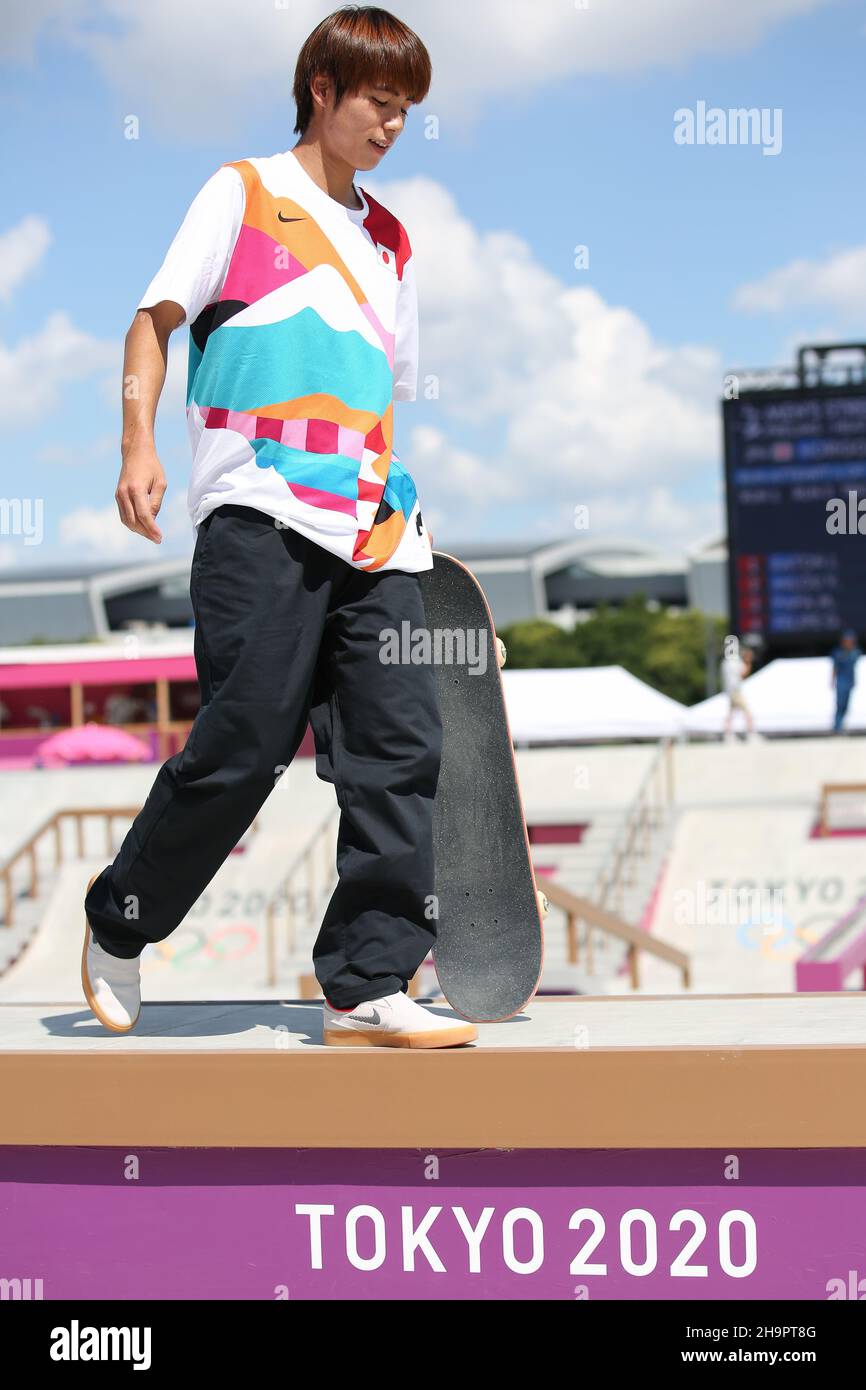 JULY 25th, 2021 - TOKYO, JAPAN: HORIGOME Yuto of Japan in action during ...