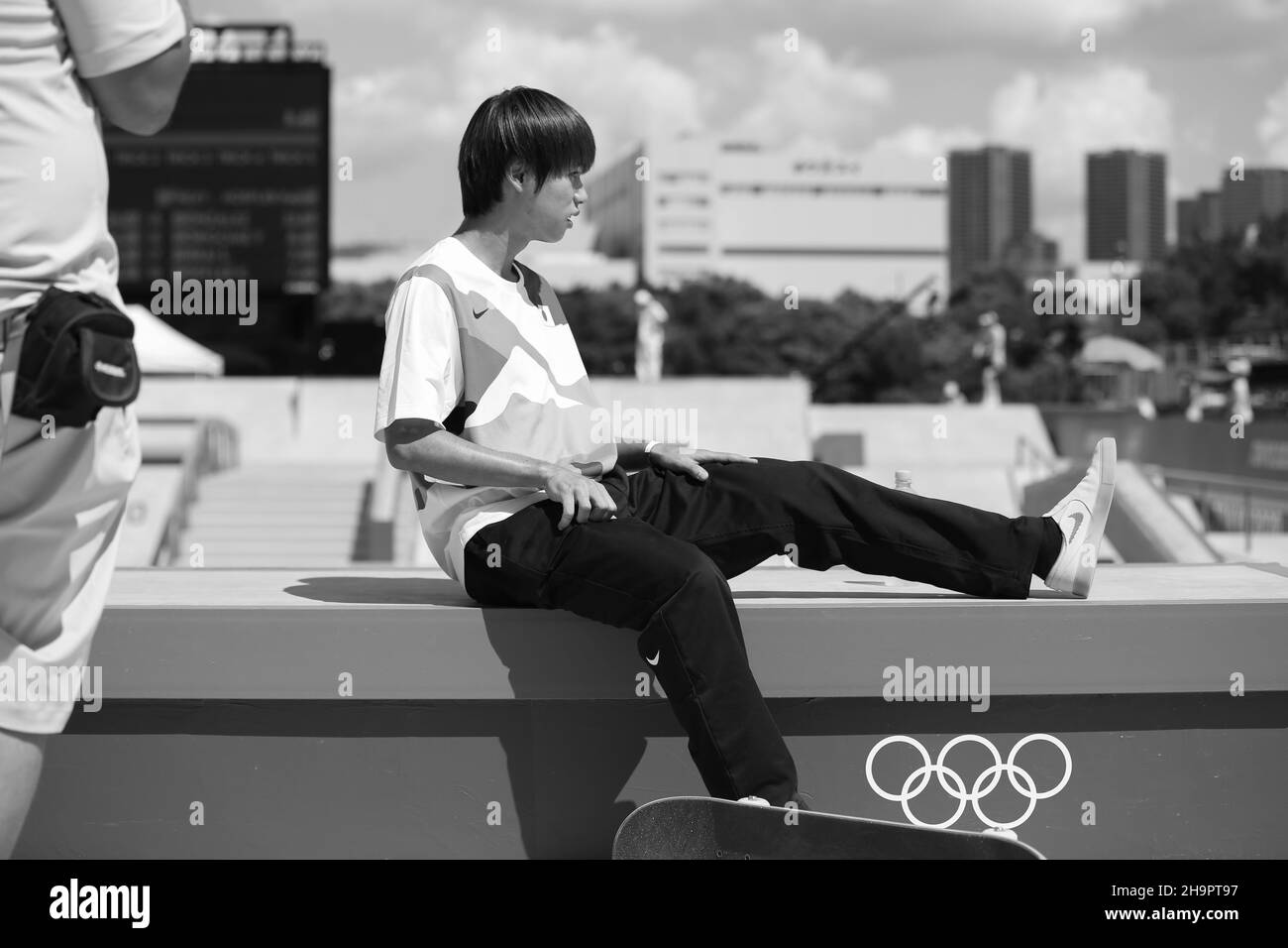 July 25th 2021 Tokyo Japan Xxx In Action During The Skateboarding Mens Street Prelims At 7040