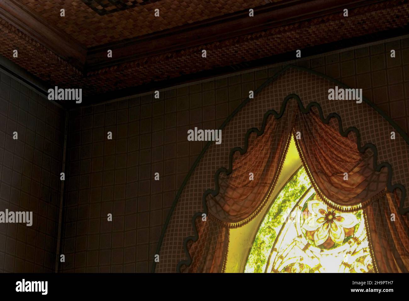 Imelda's Window, Santo Nino Shrine and Heritage Museum, Tacloban ...