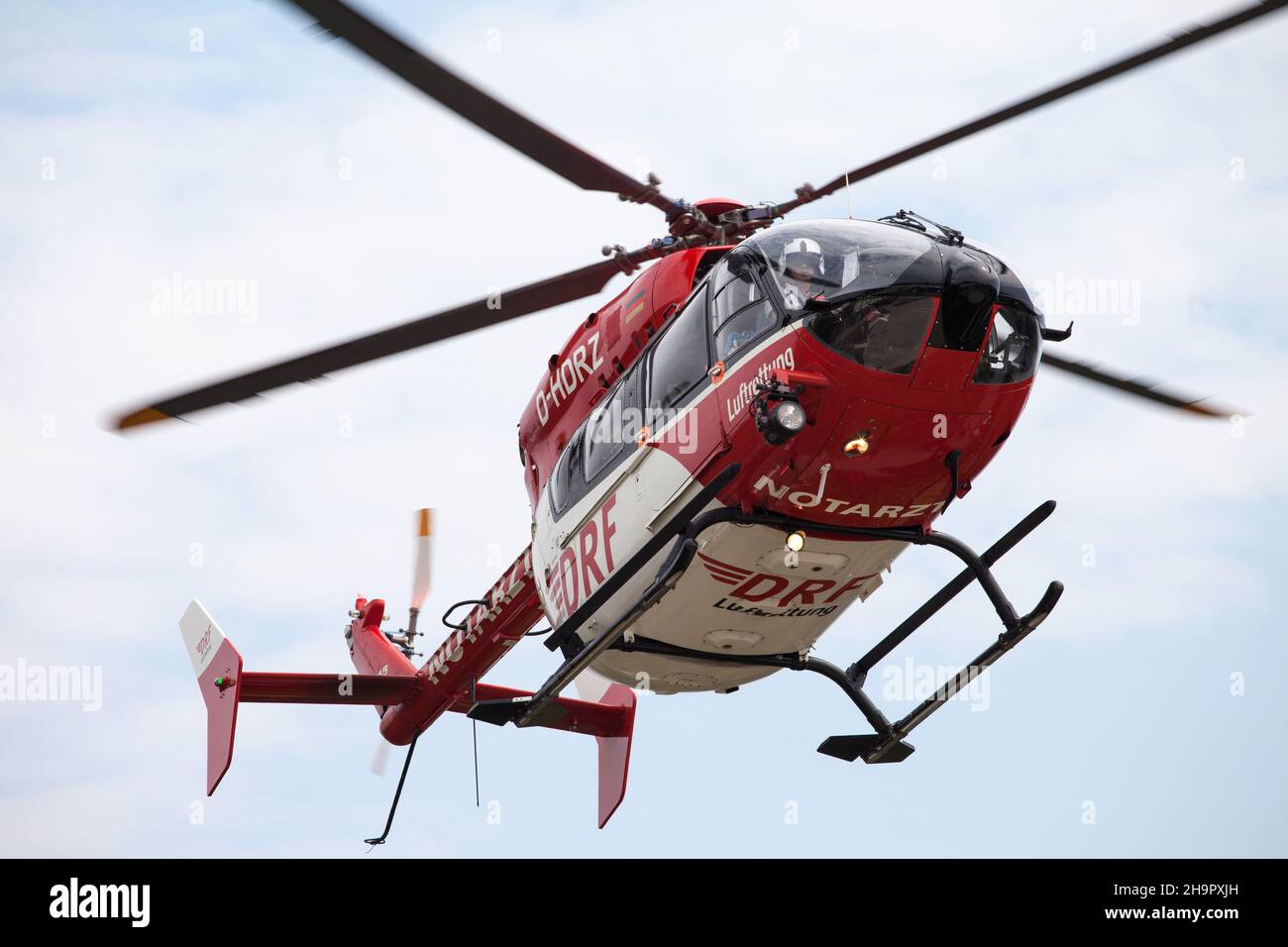 DRF Recue Helicopter Stock Photo - Alamy