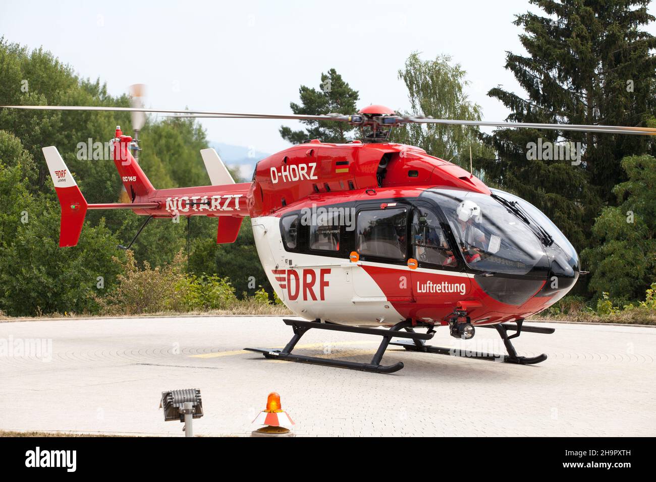 DRF Recue Helicopter Stock Photo - Alamy