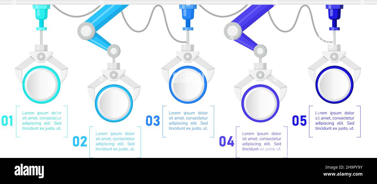 Manufacturing process diagram Stock Vector Images - Alamy