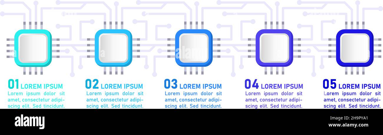 Circuit step Stock Vector Images - Alamy