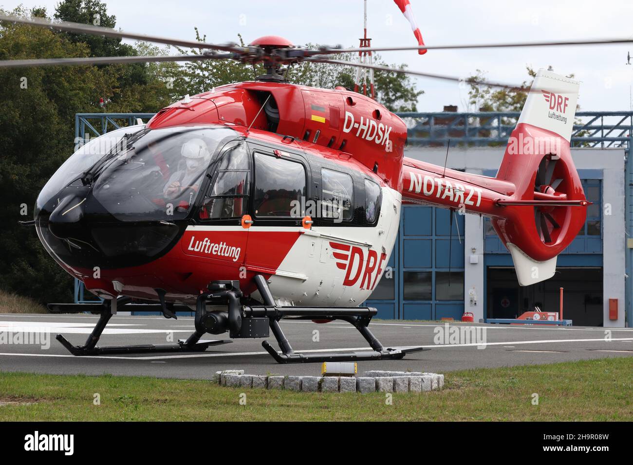 DRF Recue Helicopter Stock Photo - Alamy