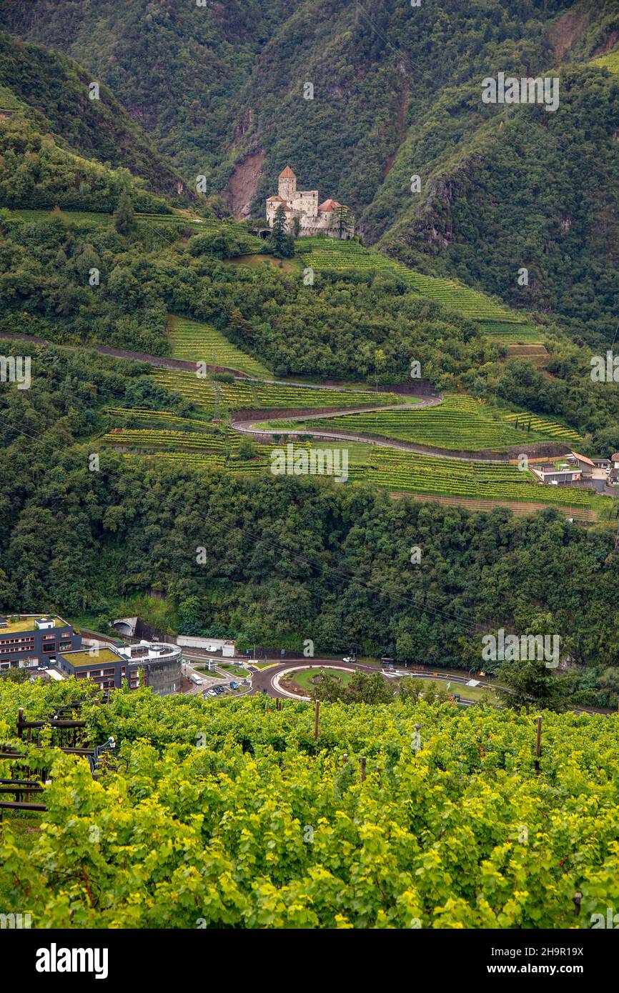Karneid Castle, also Castel Cornedo, Bolzano, South Tyrol, Italy Stock ...