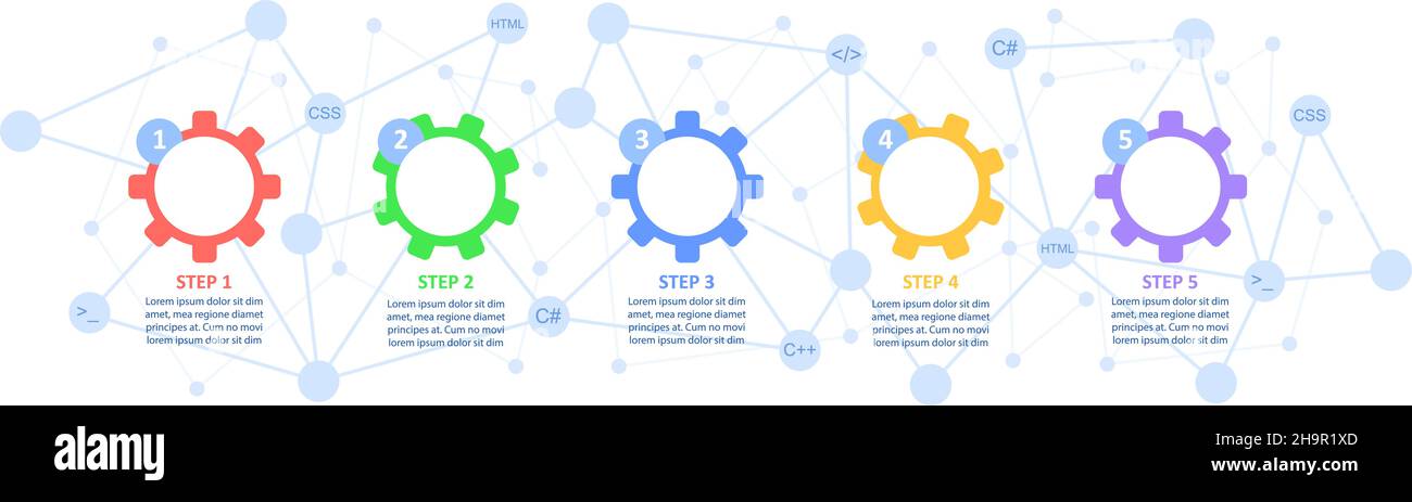 Program flowchart Cut Out Stock Images & Pictures - Alamy