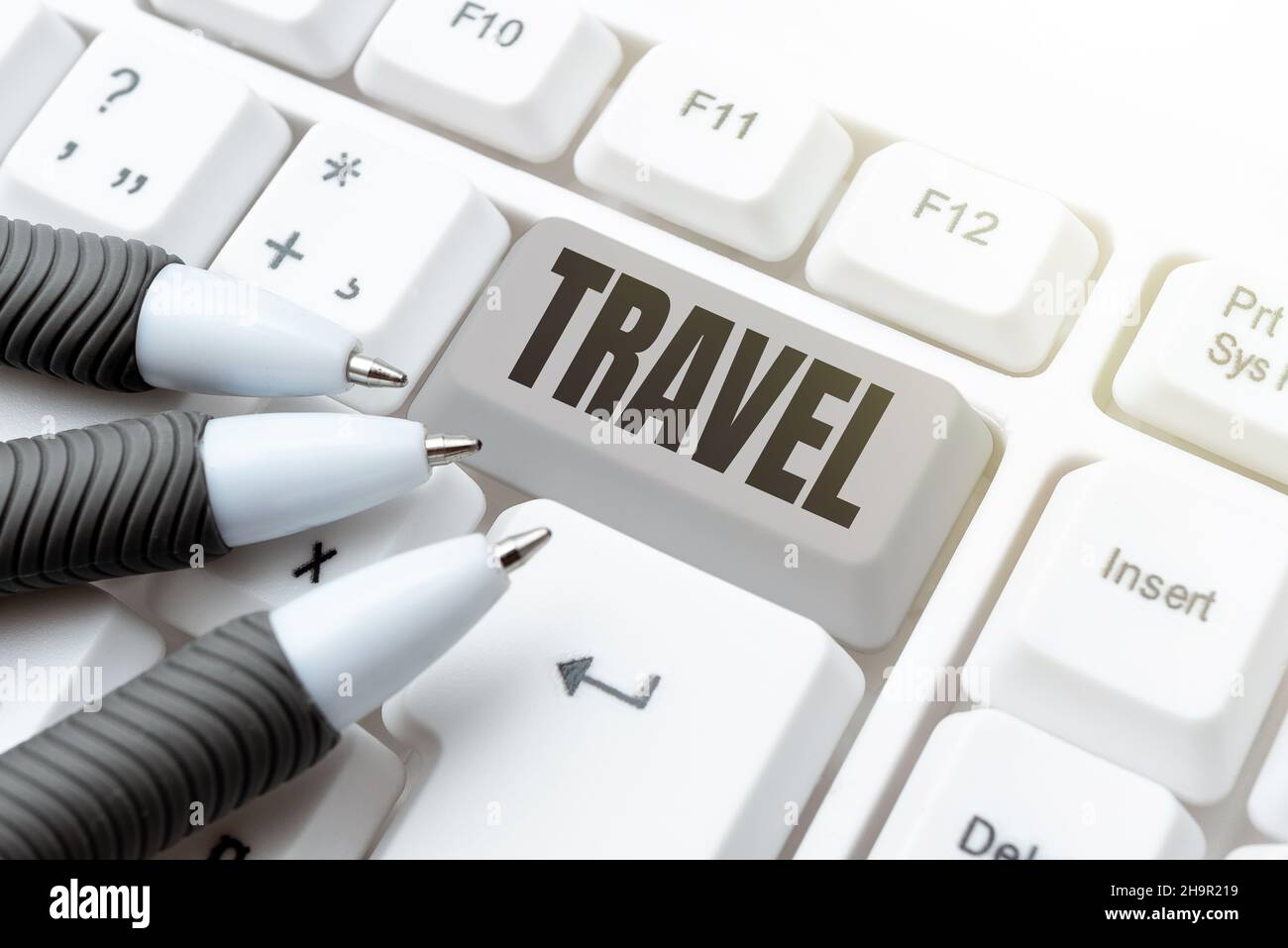 Sign displaying Travel. Business overview the movement of showing ...