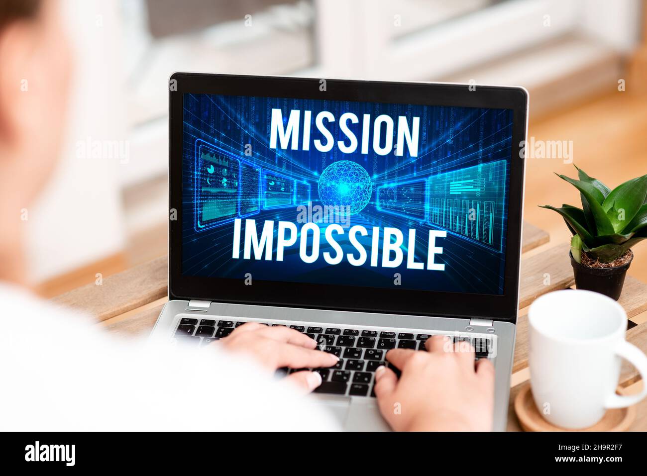 Writing displaying text Mission Impossible. Word Written on Difficult ...
