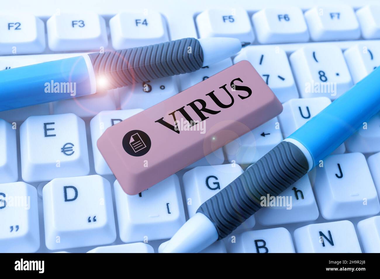 Writing displaying text Virus. Business overview infective agent that ...