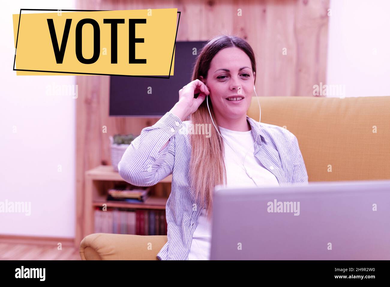 Conceptual display Vote. Word for Act of expressing a formal indication ...