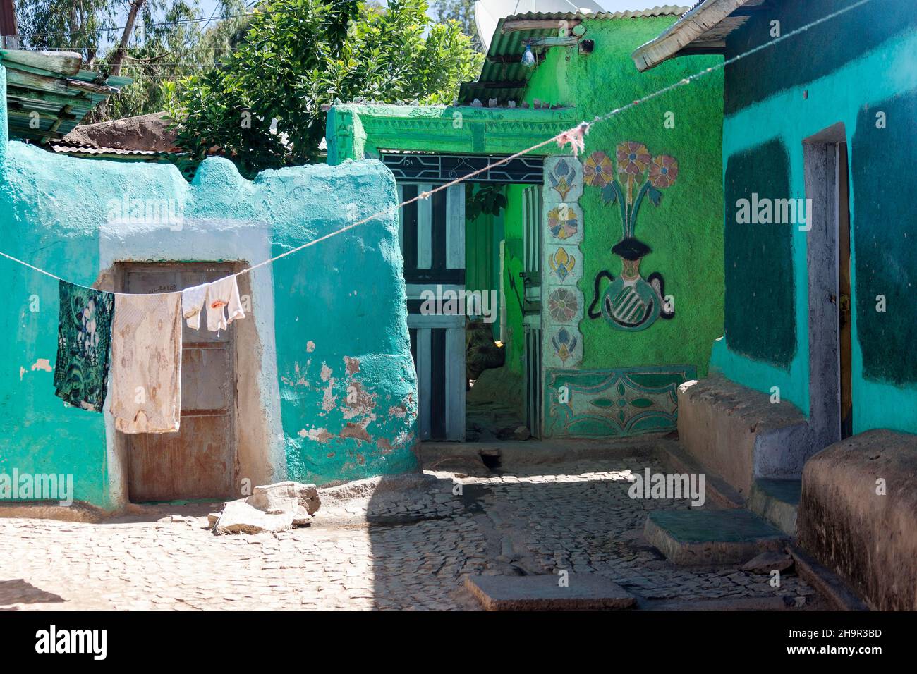 Ethiopian houses hi-res stock photography and images - Alamy