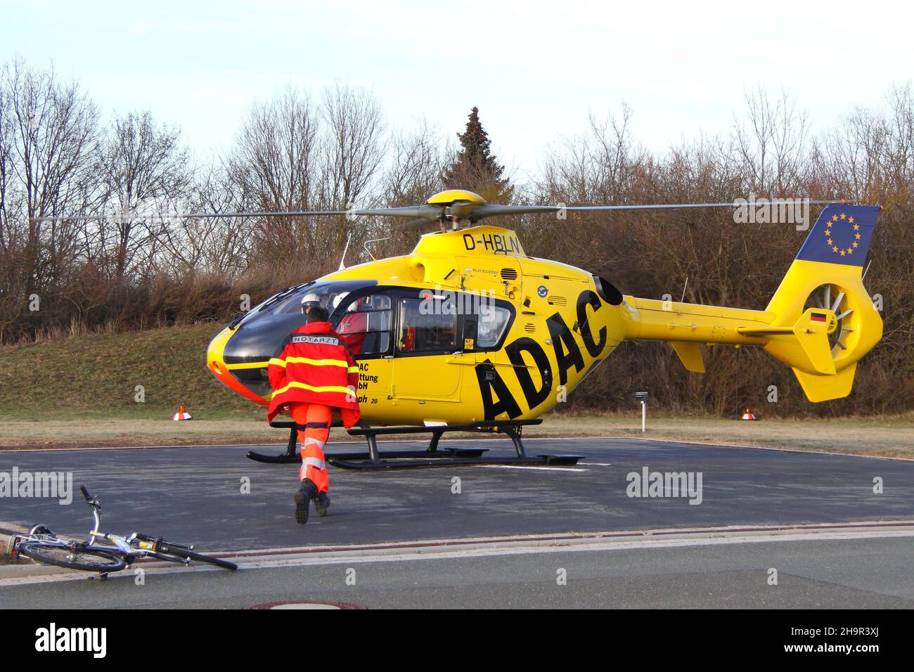 ADAC Rescue Helicopter Stock Photo - Alamy