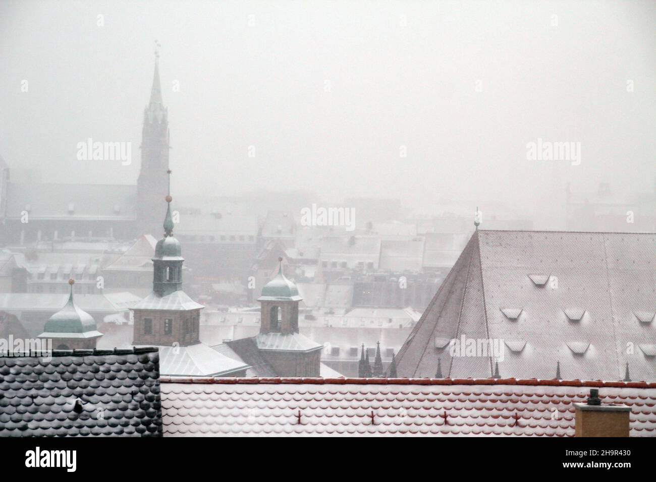 Nuremberg aerial view historic city hi-res stock photography and images ...