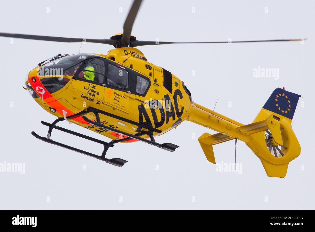 ADAC Rescue Helicopter Stock Photo - Alamy