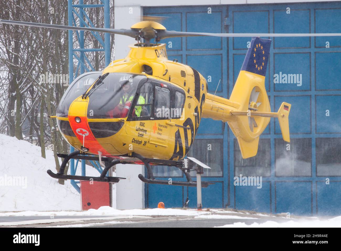 ADAC Rescue Helicopter Stock Photo - Alamy