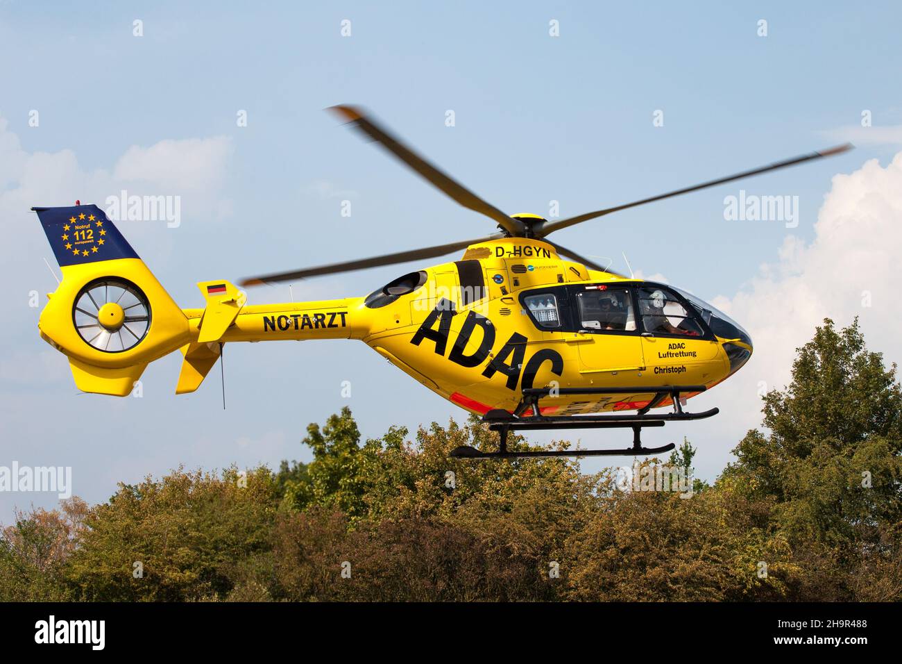 ADAC Rescue Helicopter Stock Photo - Alamy