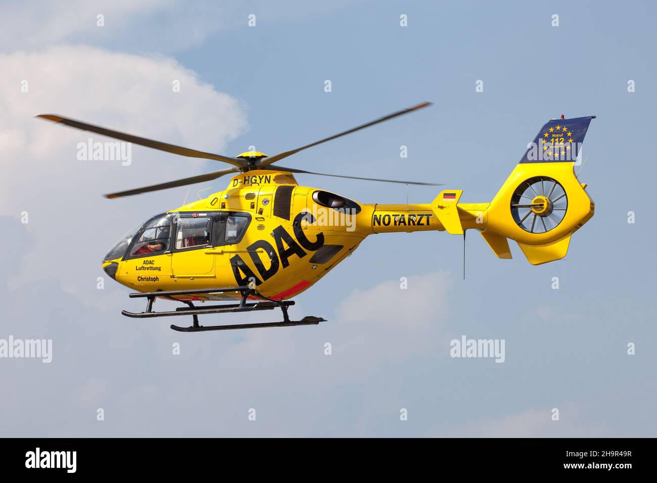 ADAC Rescue Helicopter Stock Photo - Alamy