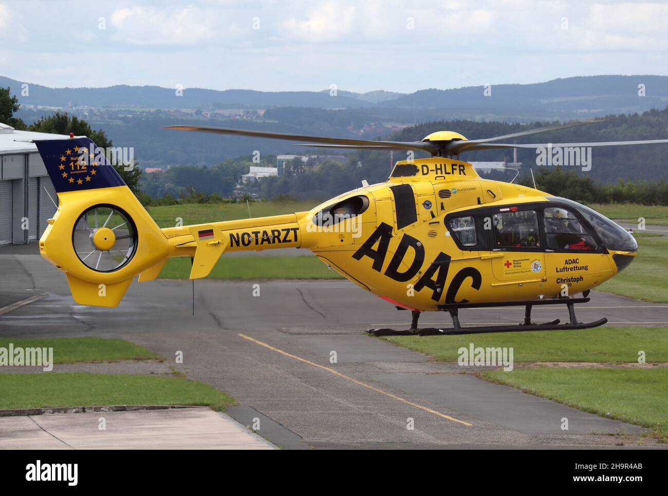 ADAC Rescue Helicopter Stock Photo - Alamy