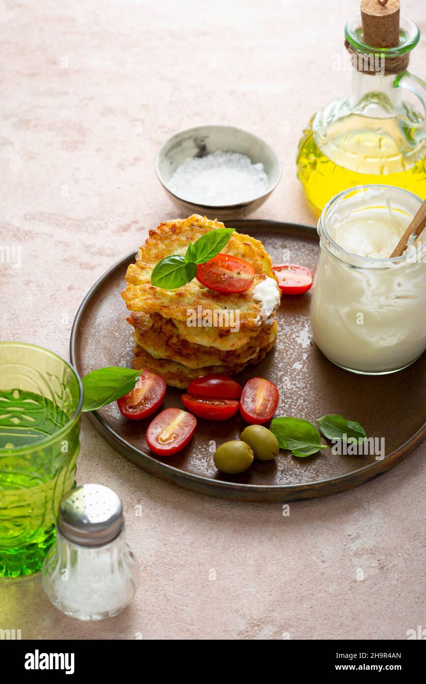 Cherry fritters hi-res stock photography and images - Alamy