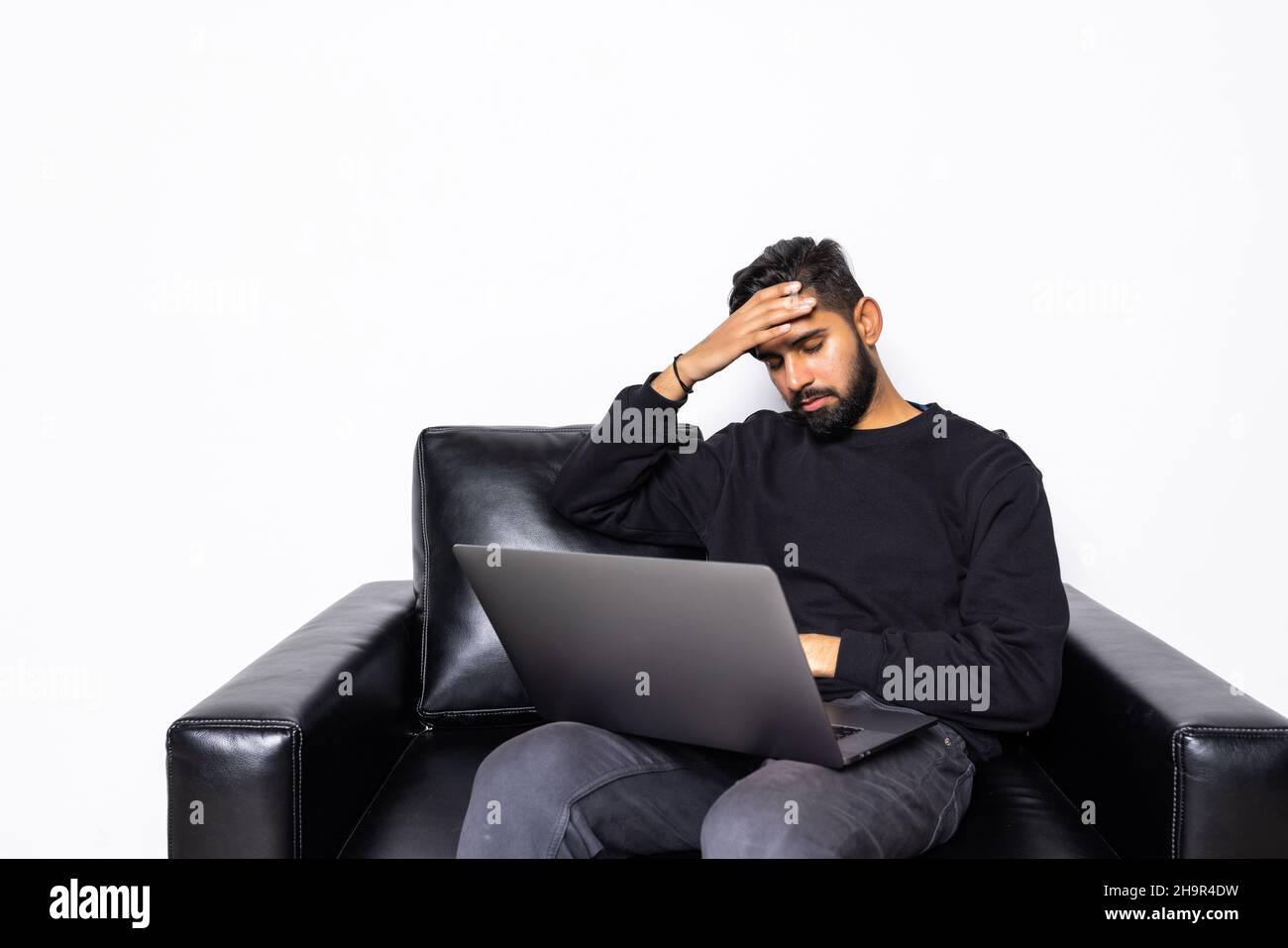 Confused businessman looking notebook hi-res stock photography and ...