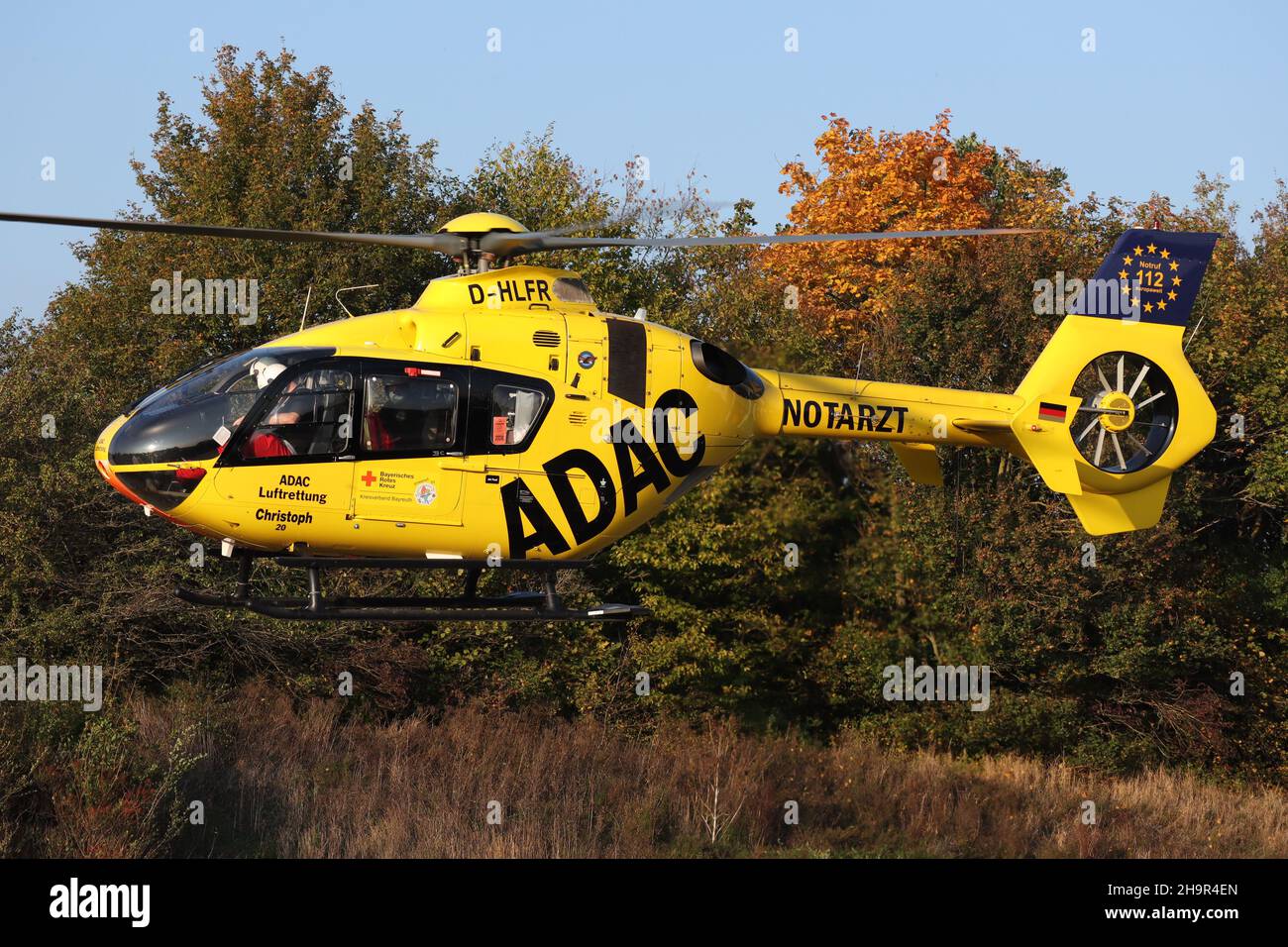 ADAC Rescue Helicopter Stock Photo - Alamy