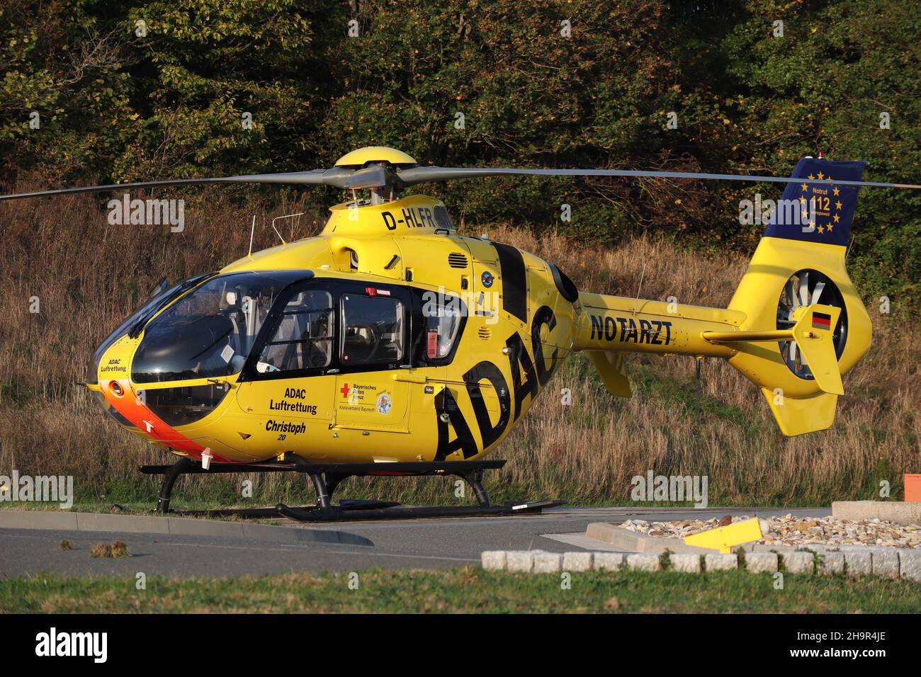 ADAC Rescue Helicopter Stock Photo - Alamy