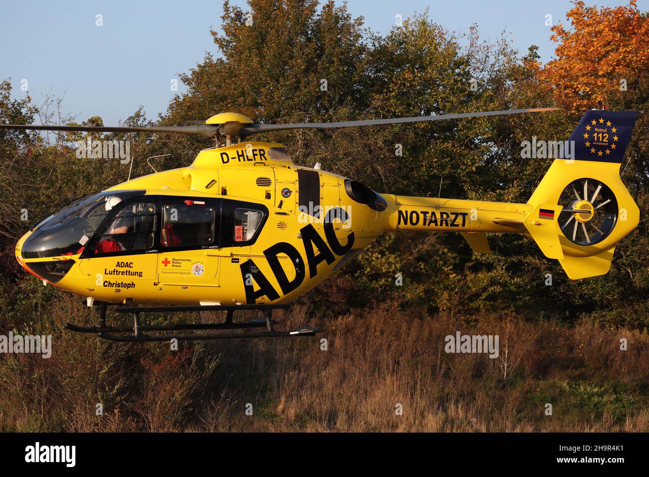 ADAC Rescue Helicopter Stock Photo - Alamy
