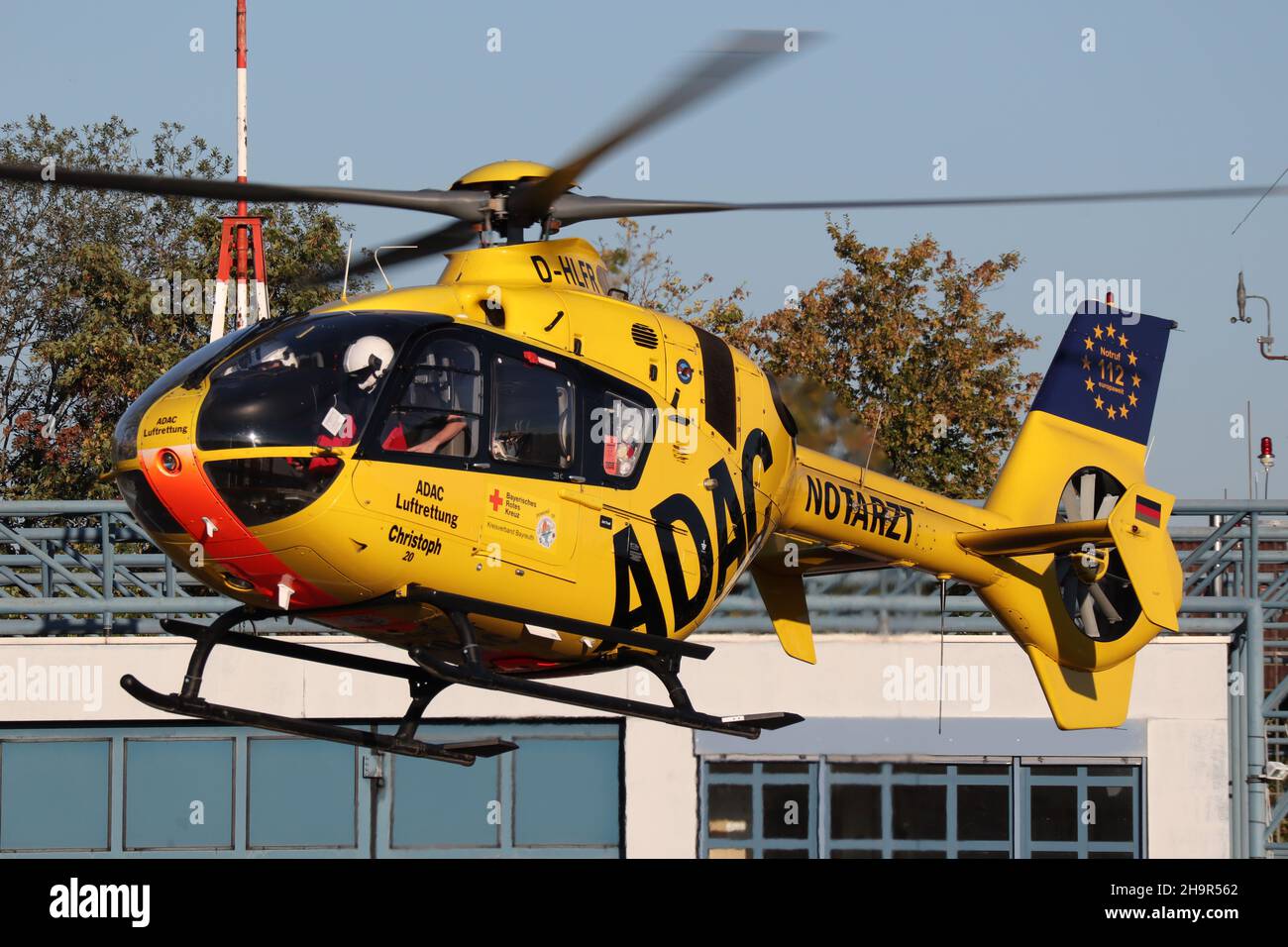 ADAC Rescue Helicopter Stock Photo - Alamy