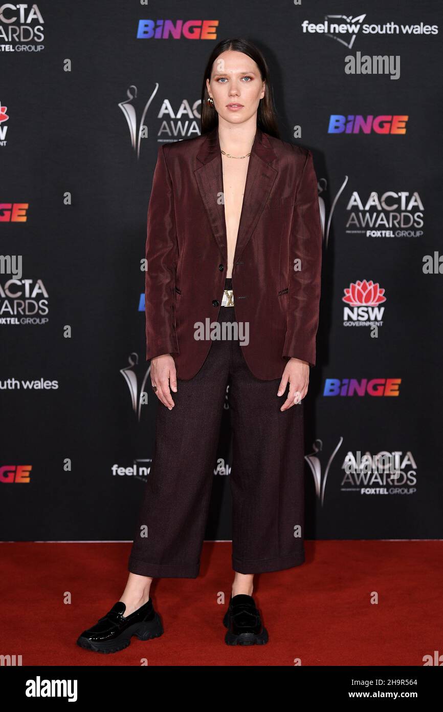 Sydney, Australia, 8 December, 2021. Brenna Harding arrives ahead of ...