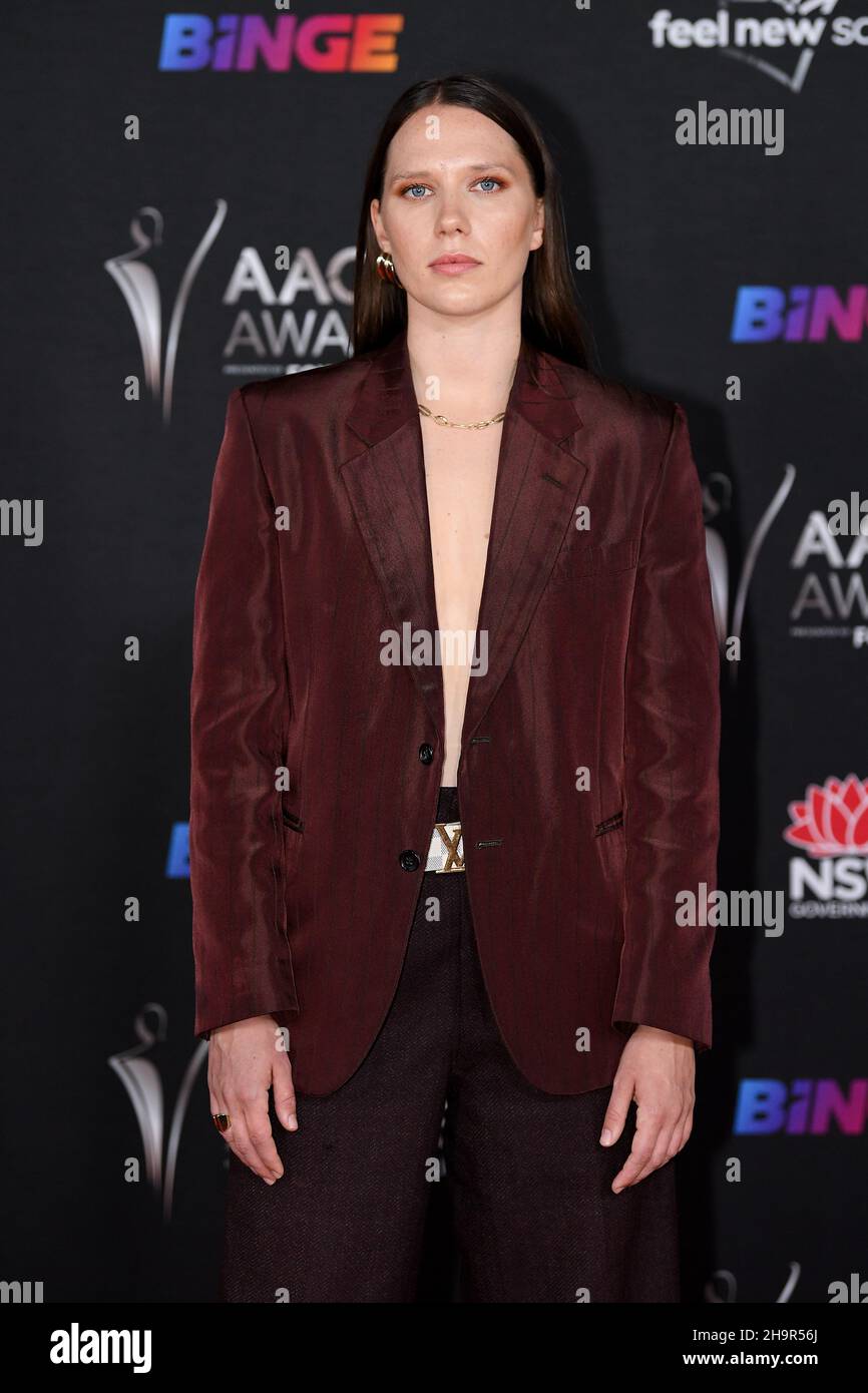 Sydney, Australia, 8 December, 2021. Brenna Harding arrives ahead of ...