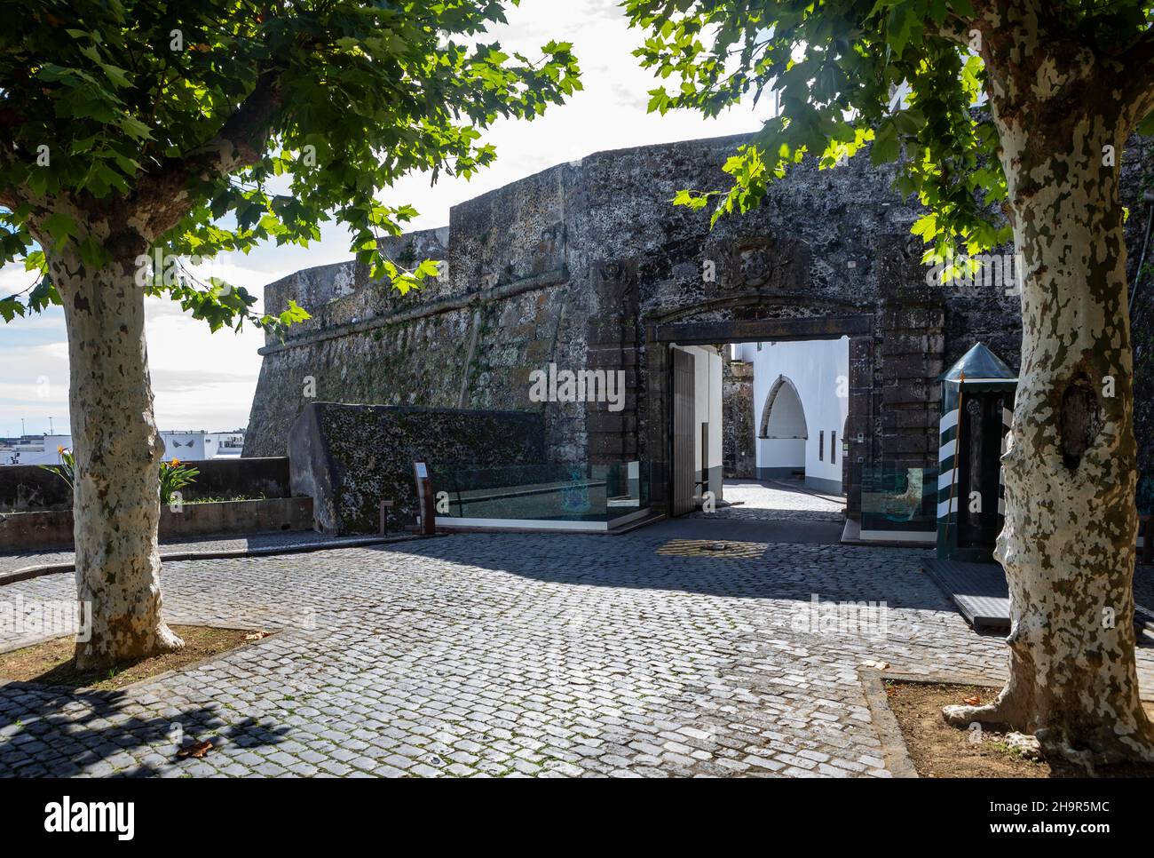 Fortress of Sao Bras with Military Museum of the Azores, Ponta Delgada ...