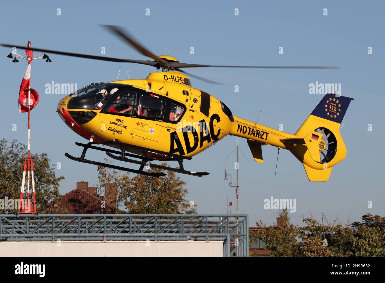 ADAC Rescue Helicopter Stock Photo - Alamy