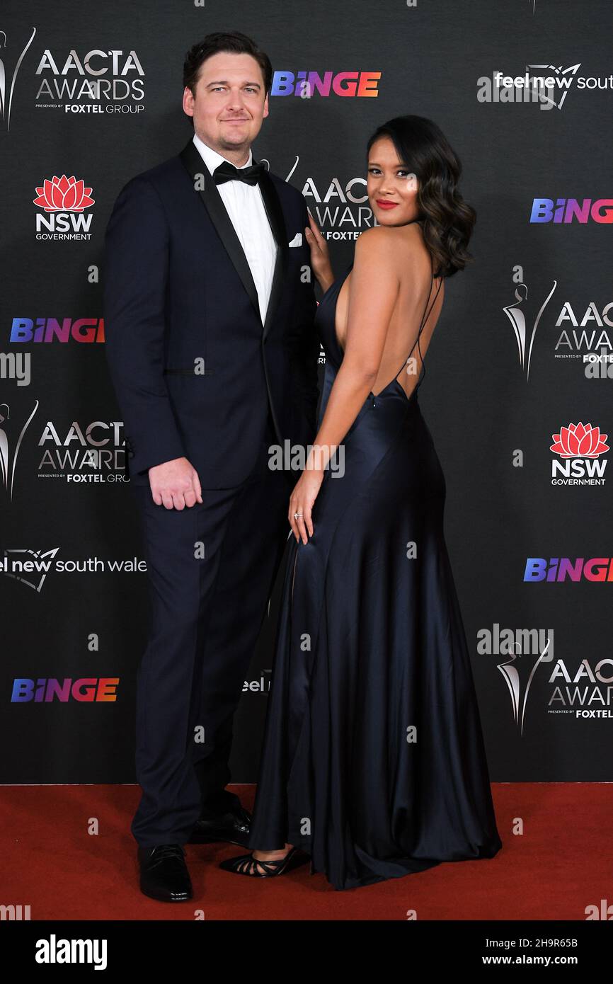 Sydney, Australia, 8 December, 2021. Toby Leonard Moore and Michelle ...