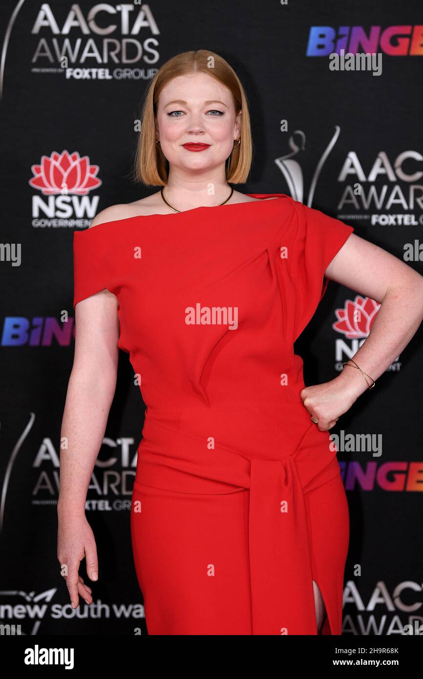 Sydney, Australia, 8 December, 2021. Sarah Snook arrives ahead of the ...