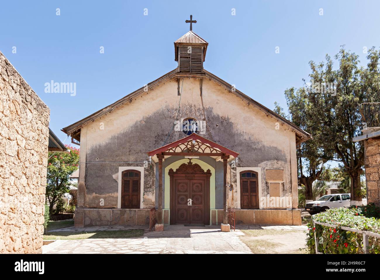 St. Augustine, Catholic Church, Old Town, Harar, Ethiopia Stock Photo ...