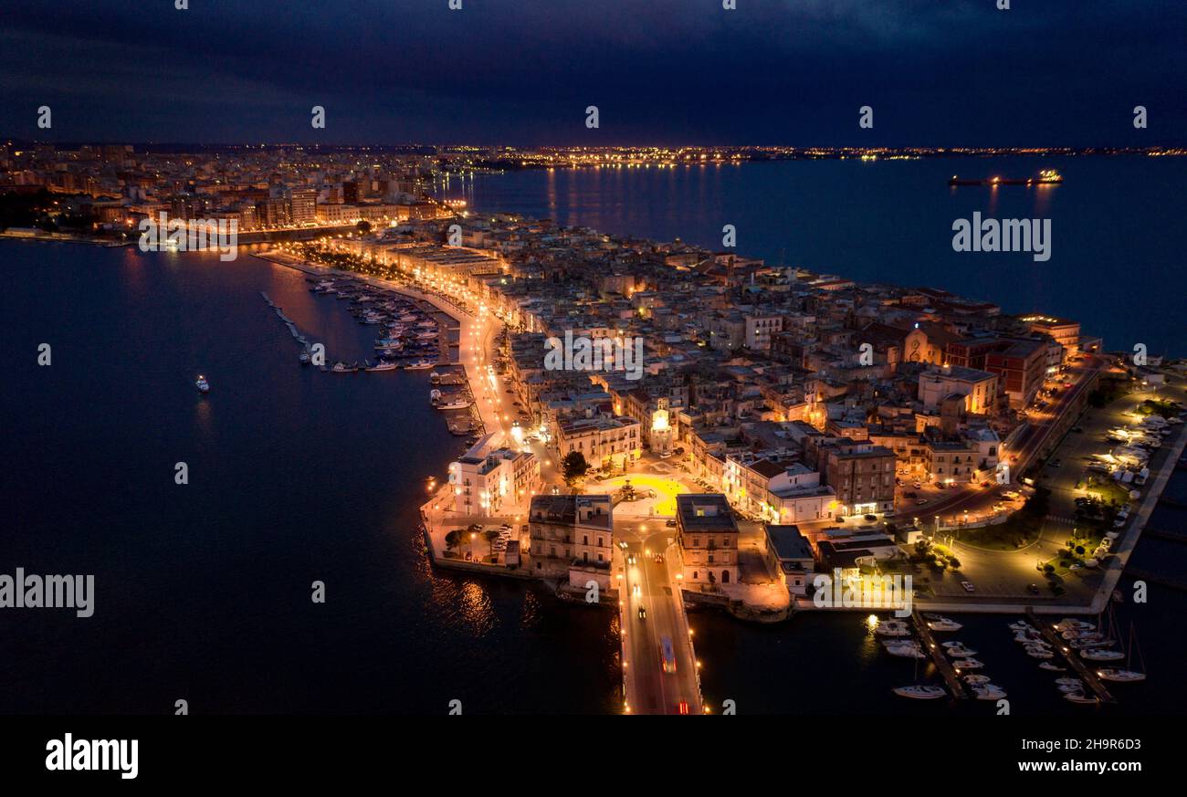 Taranto aerial hi-res stock photography and images - Alamy