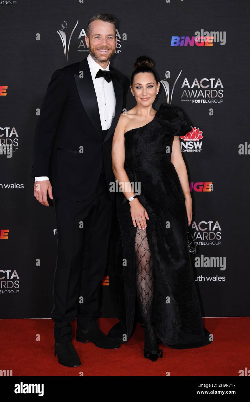 Sydney, Australia, 8 December, 2021. Hamish Blake and Zoe Foster Blake ...
