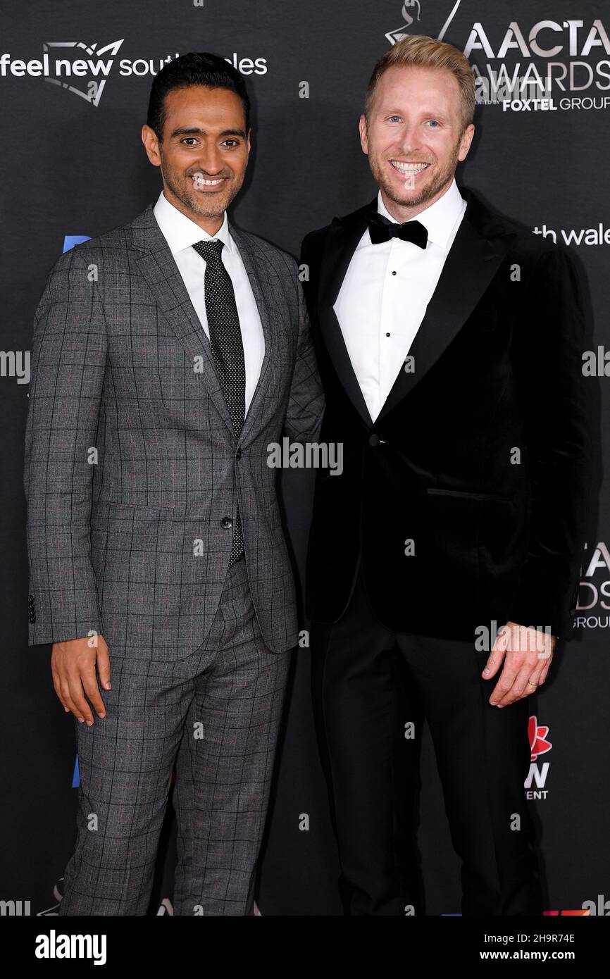 Sydney, Australia, 8 December, 2021. Waleed Ali and Hamish McDonald ...