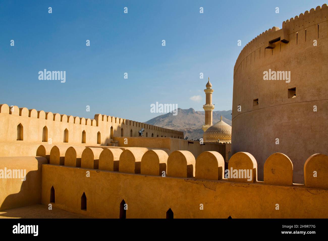 Nizwa Fort, Oasis City of Nizwa, Nizwa, Oman Stock Photo - Alamy