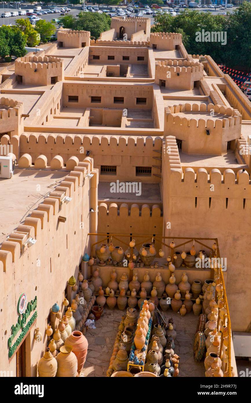 Nizwa Fort, Oasis City of Nizwa, Nizwa, Oman Stock Photo - Alamy