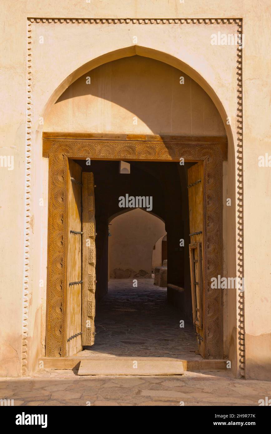 Nizwa Fort, Oasis City of Nizwa, Nizwa, Oman Stock Photo - Alamy