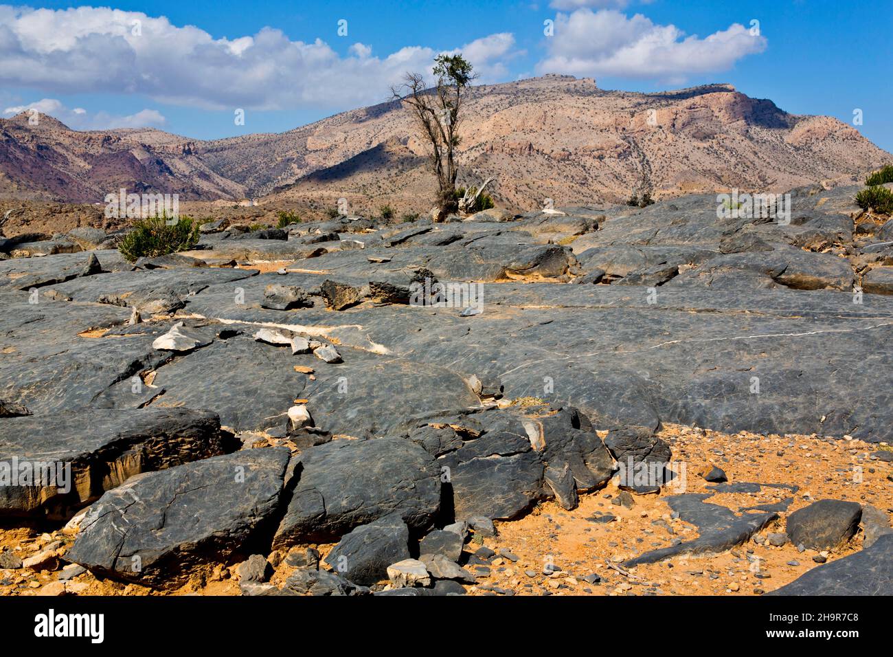 Jabal Akhdar Mountain Range, Jabal Akhdar, Oman Stock Photo - Alamy