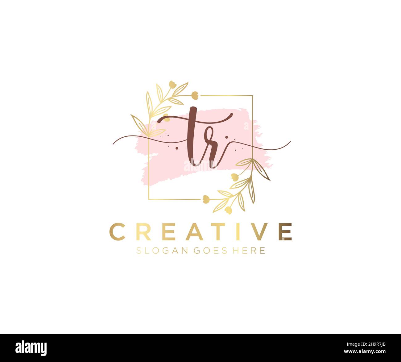 Branding tr element Stock Vector Images - Alamy