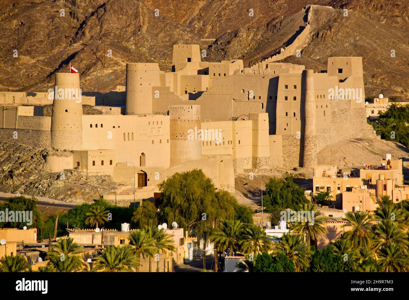 Hisn Tamah Fortress, Bahla Oasis Town, Bahla, Oman Stock Photo - Alamy